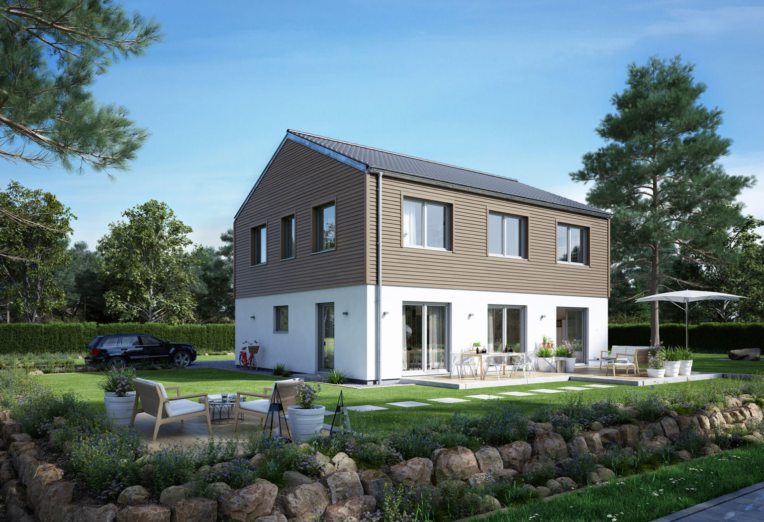 Haus Ohne Dachberstand